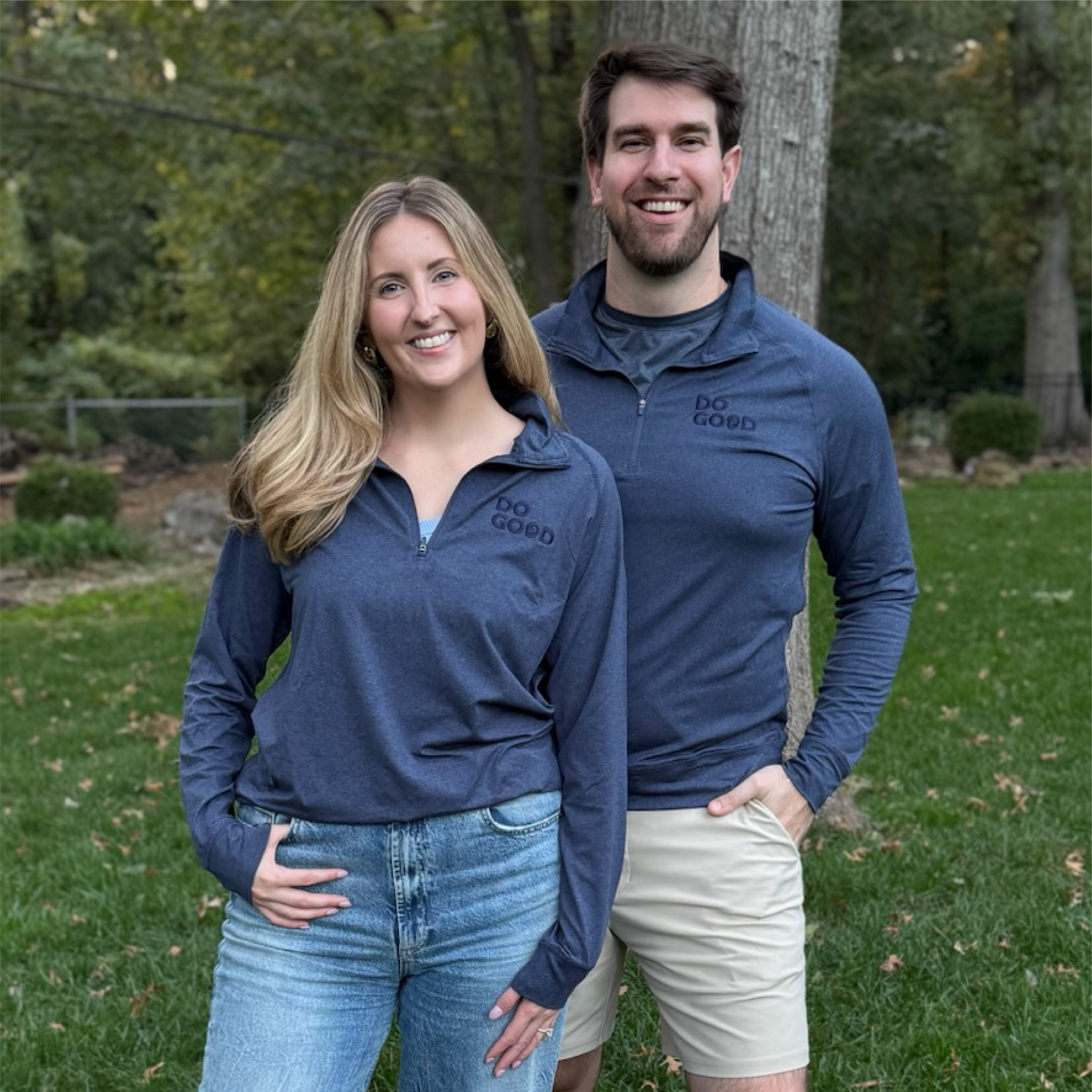 Adult Athletic Quarter-Zip Pullover – Do Good For Erin